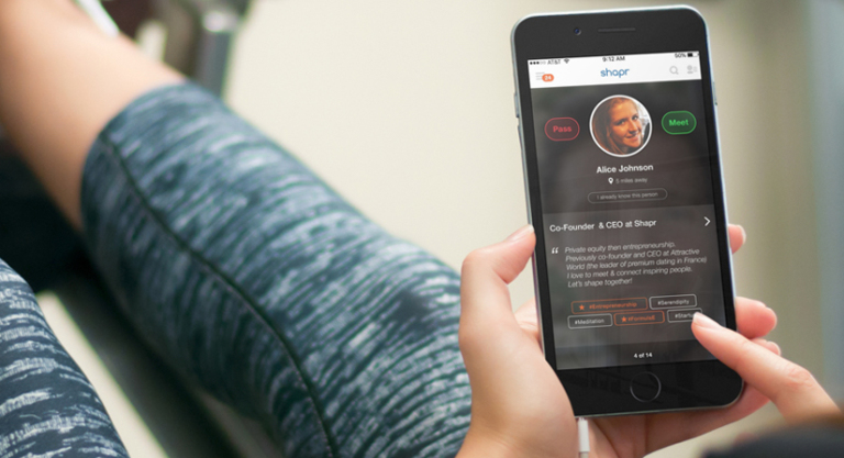 Shapr, l'application qui renouvelle le networking ! - Les Petits Frenchies