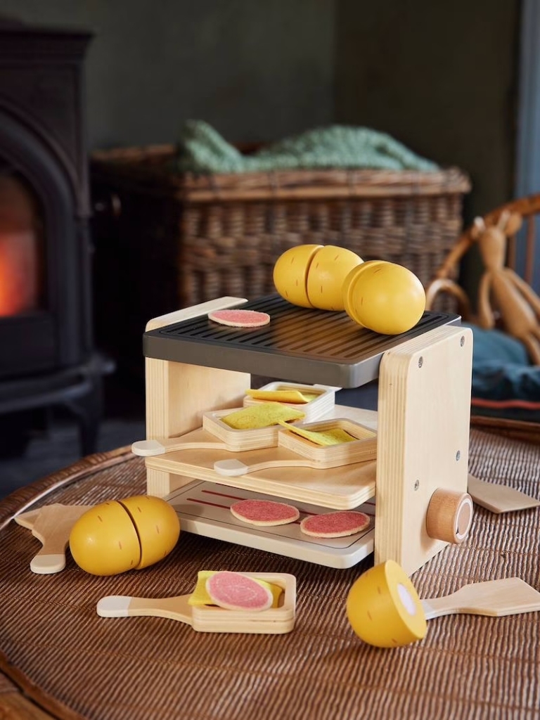 Un super appareil à raclette en bois pour les enfants - Les Petits ...